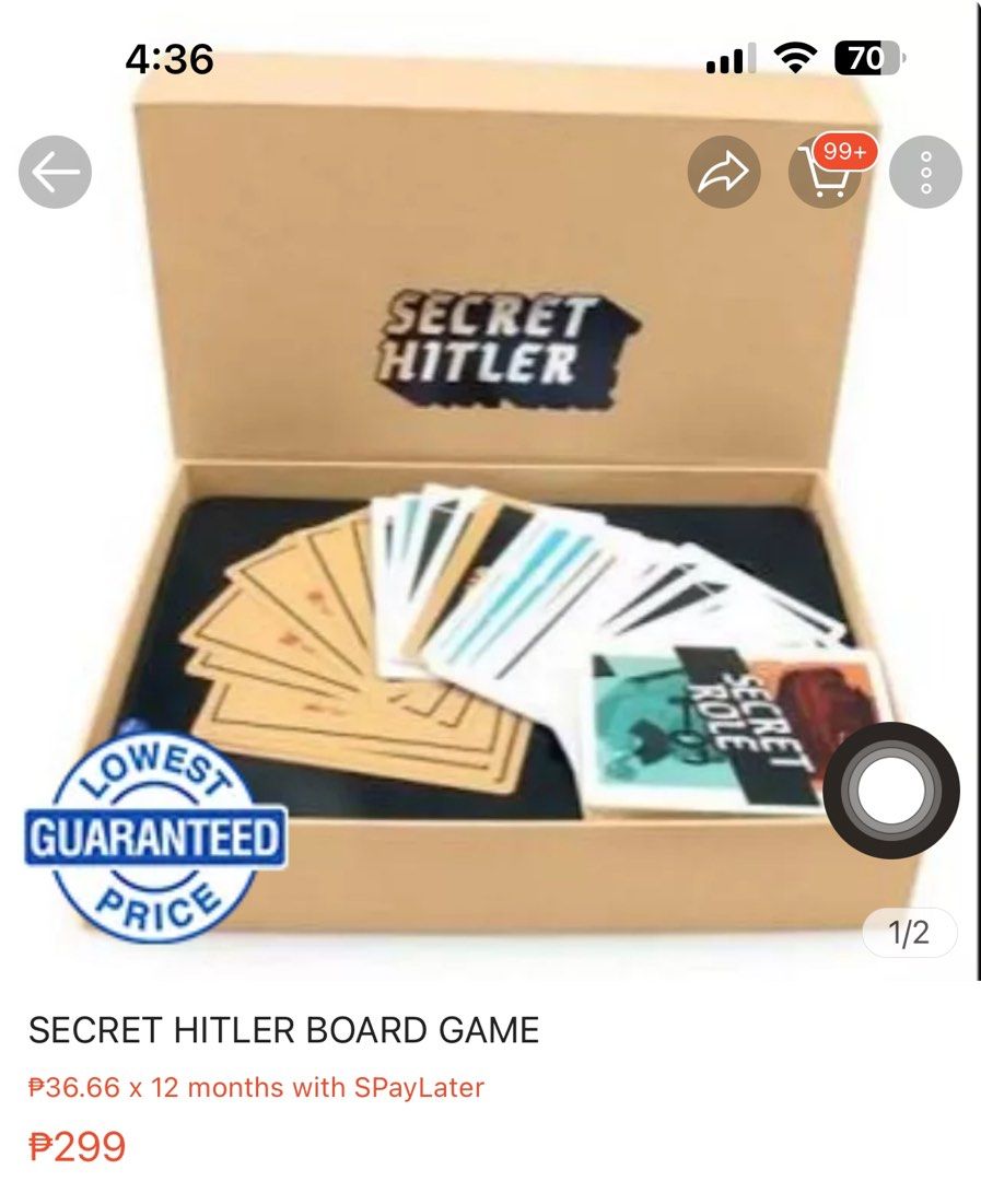 Secret hitler card game, Hobbies & Toys, Toys & Games on Carousell
