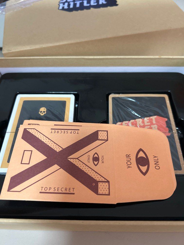 Secret hitler card game, Hobbies & Toys, Toys & Games on Carousell