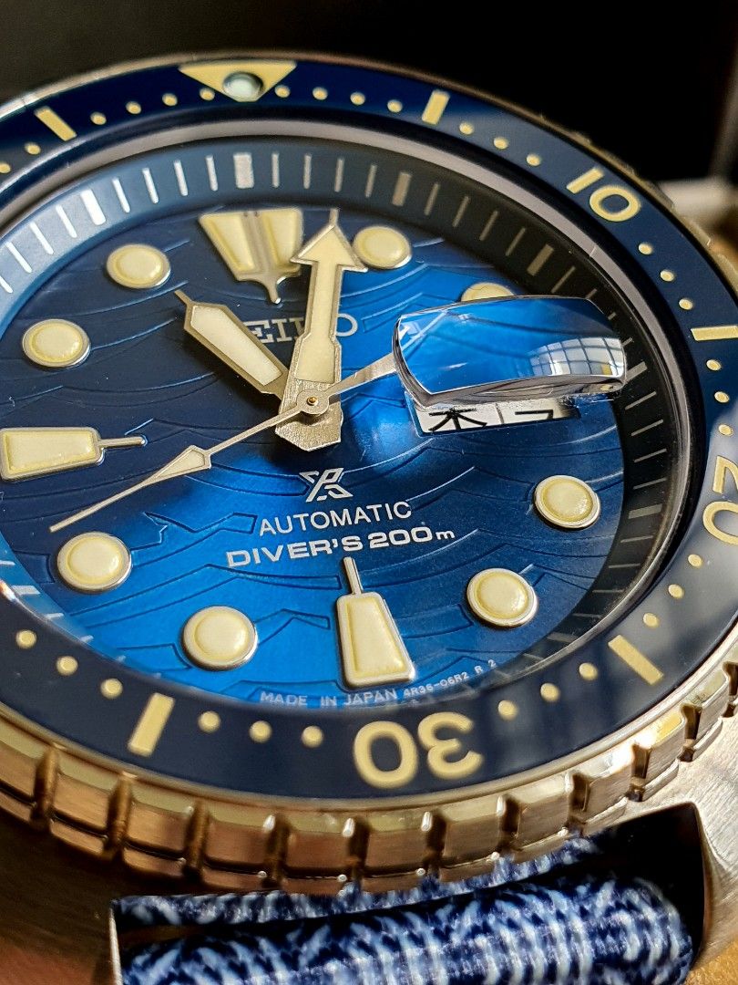 Seiko Prospex King Turtle 'Save the Ocean' SBDY047, Luxury, Watches on ...