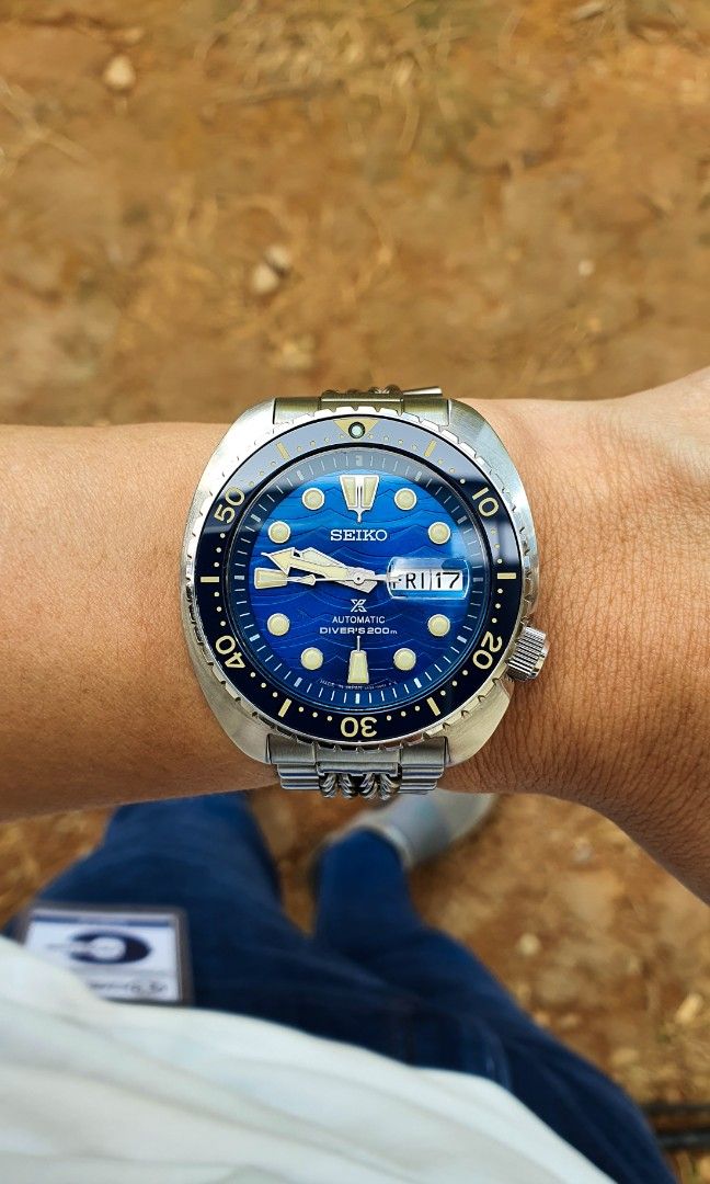 Seiko Prospex King Turtle 'Save the Ocean' SBDY047, Luxury, Watches on ...