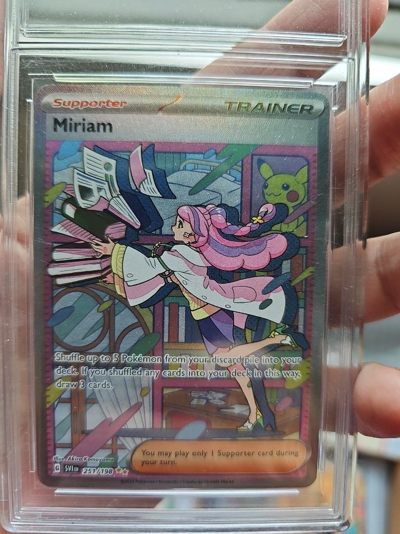 Sell SV1 Pokemon SIR Miriam, Hobbies & Toys, Toys & Games on Carousell