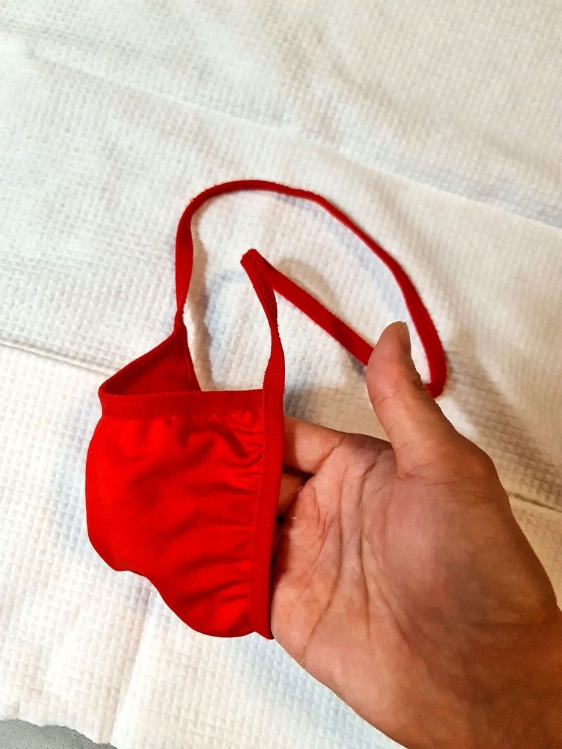 Sexy Men's Red G-string Underwear, Men's Fashion, Bottoms, New ...