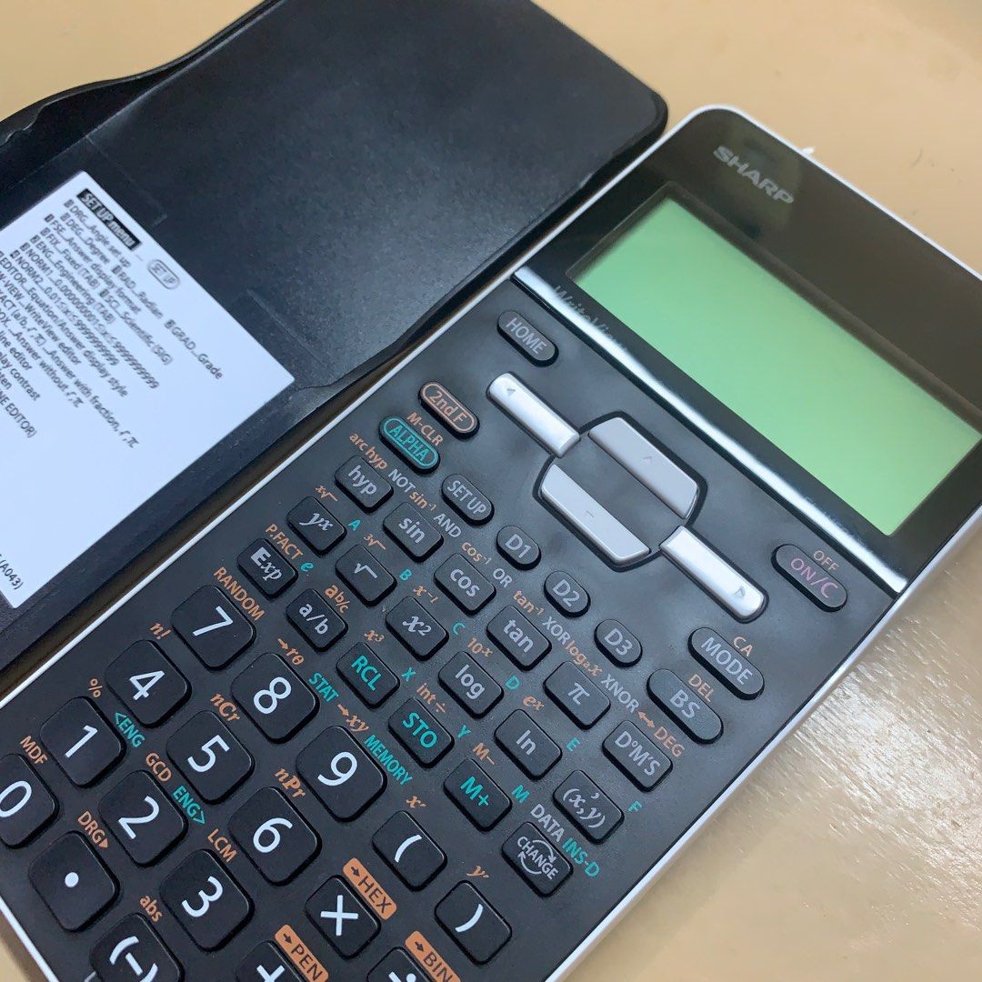 Sharp EL-W531TH Scientific Calculator, Hobbies & Toys, Stationary ...