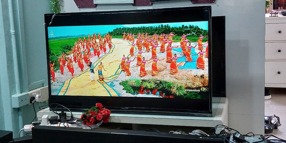 Sharp LED 46 Inch TV, TV & Home Appliances, TV & Entertainment, TV on ...