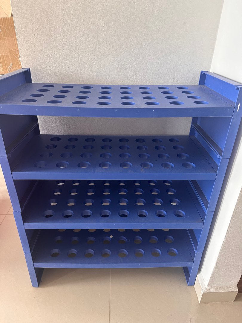 Shoes racks - Blue, Furniture & Home Living, Furniture, Shelves ...