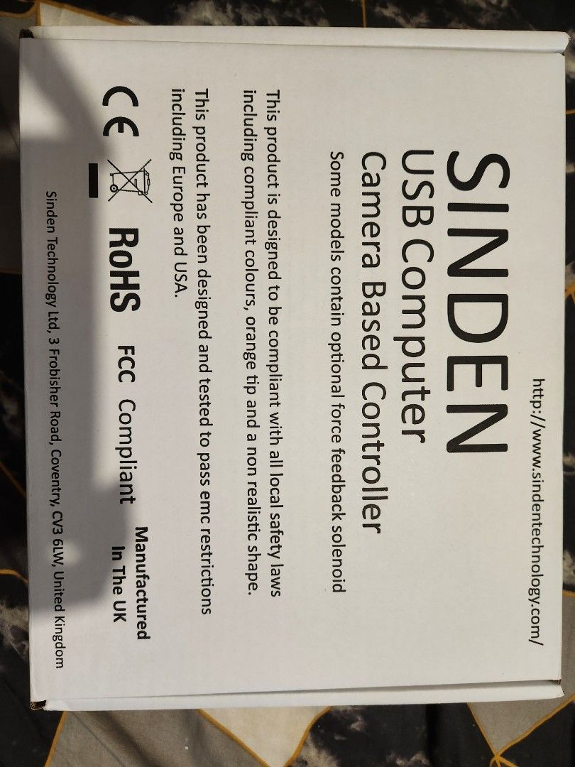 Sinden light gun controller with holster for modern lcd tv, Video ...