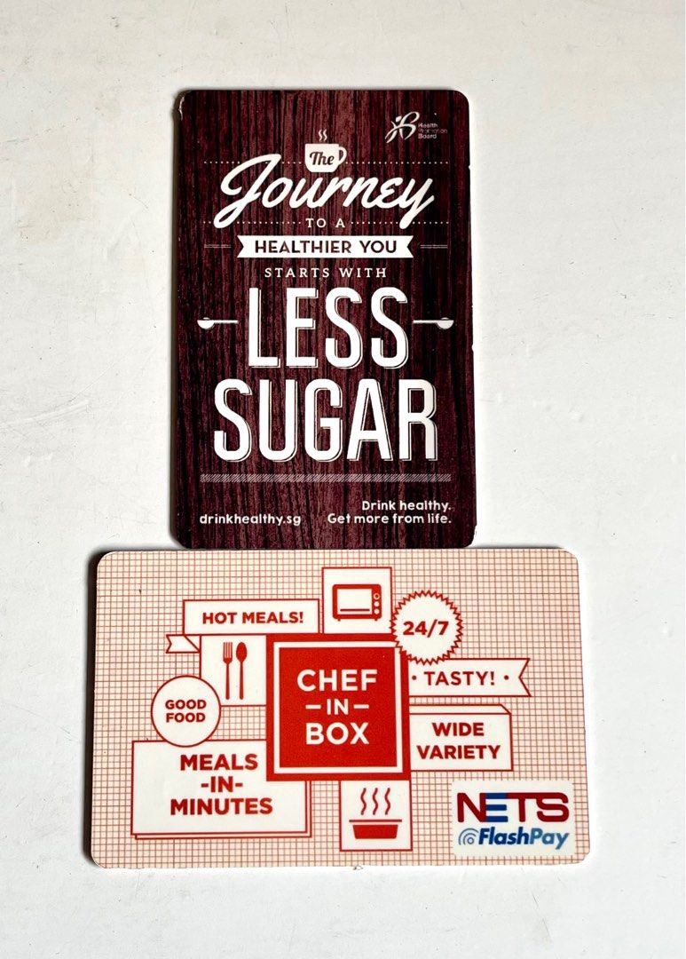 Singapore MRT EZ Link Card Food Related Card Collectibles, Hobbies ...