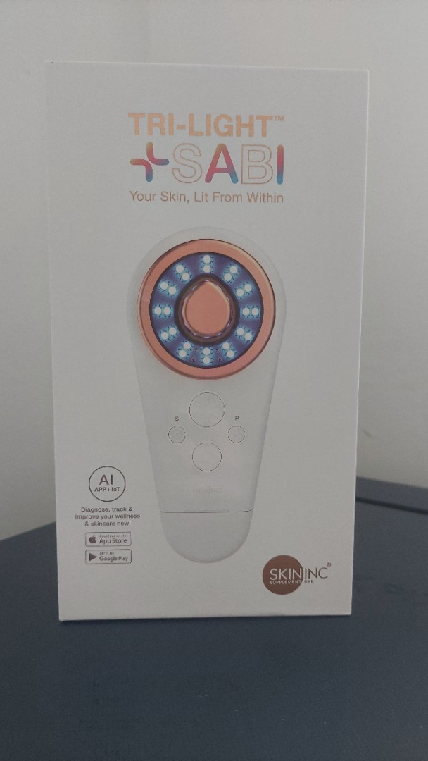 Skin Inc Trilight +SABI Skincare Device, Beauty & Personal Care, Face ...
