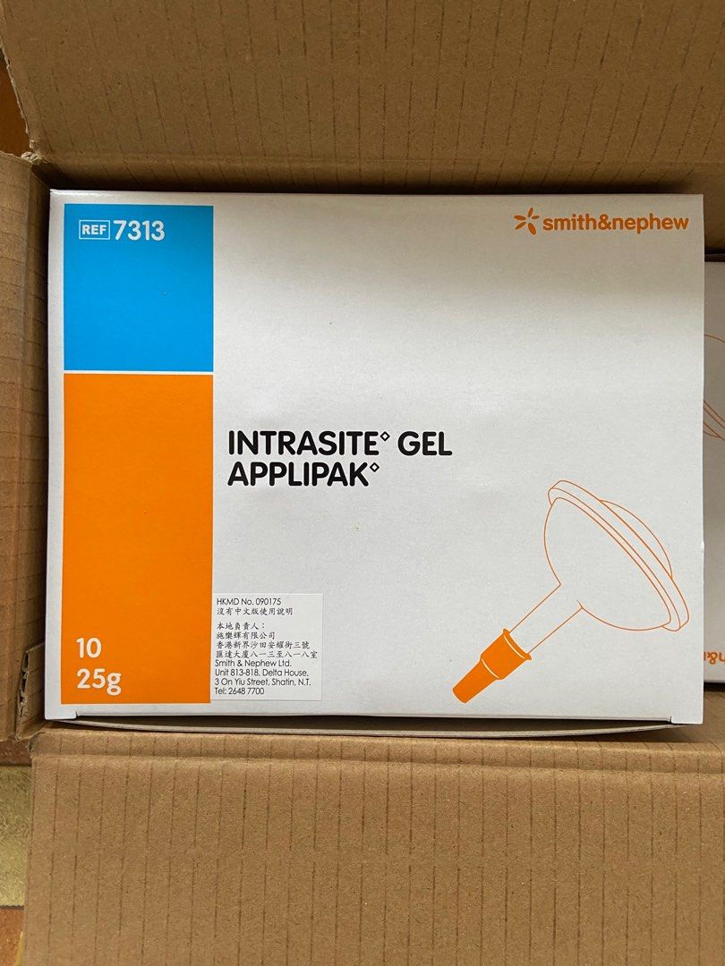 Smith and Nephew Intrasite Gel 25g x10, 健康及營養食用品, 醫療用品和工具 - Carousell