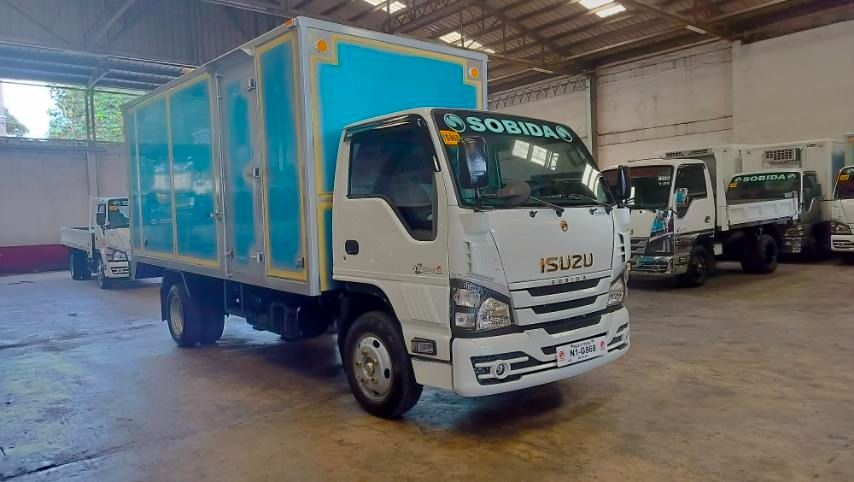 Sobida Isuzu Elf NKR Surplus Closed Van Truck N-series 300 series ...