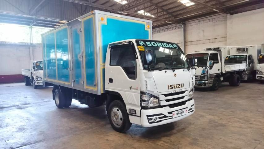 Sobida Isuzu Elf NKR Surplus Closed Van Truck N-series 300 series ...