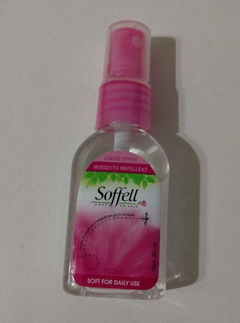 Soffell Mosquito Repellent Liquid Spray 30ml each, Health & Nutrition ...