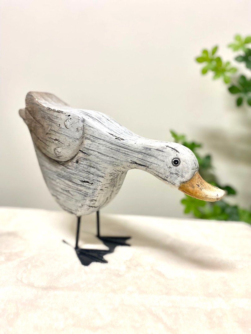 Sold separately- rustic country ducks figurine decor, Furniture & Home ...