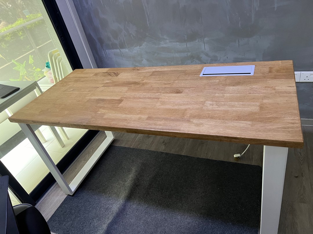 Solid Wood Study & Home Office Table Apache v2, Furniture & Home Living, Furniture, Tables ...