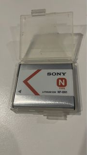 Sony Camera Battery NP-BN1, Photography, Photography Accessories ...