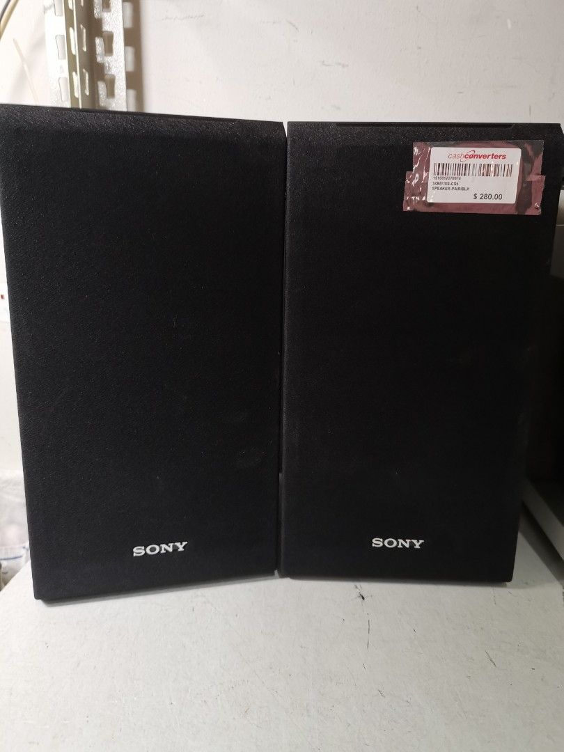 SONY SS-CS5 SPEAKER, Audio, Soundbars, Speakers & Amplifiers on Carousell