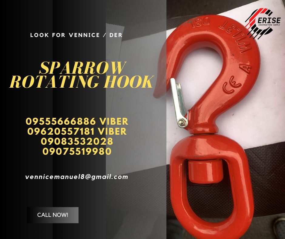 Sparrow rotating hook, Commercial & Industrial, Construction Tools ...