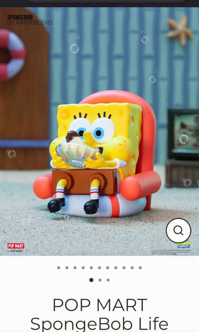 Spongebob Life Transitions Series Pop Mart (Later in the void), Hobbies ...