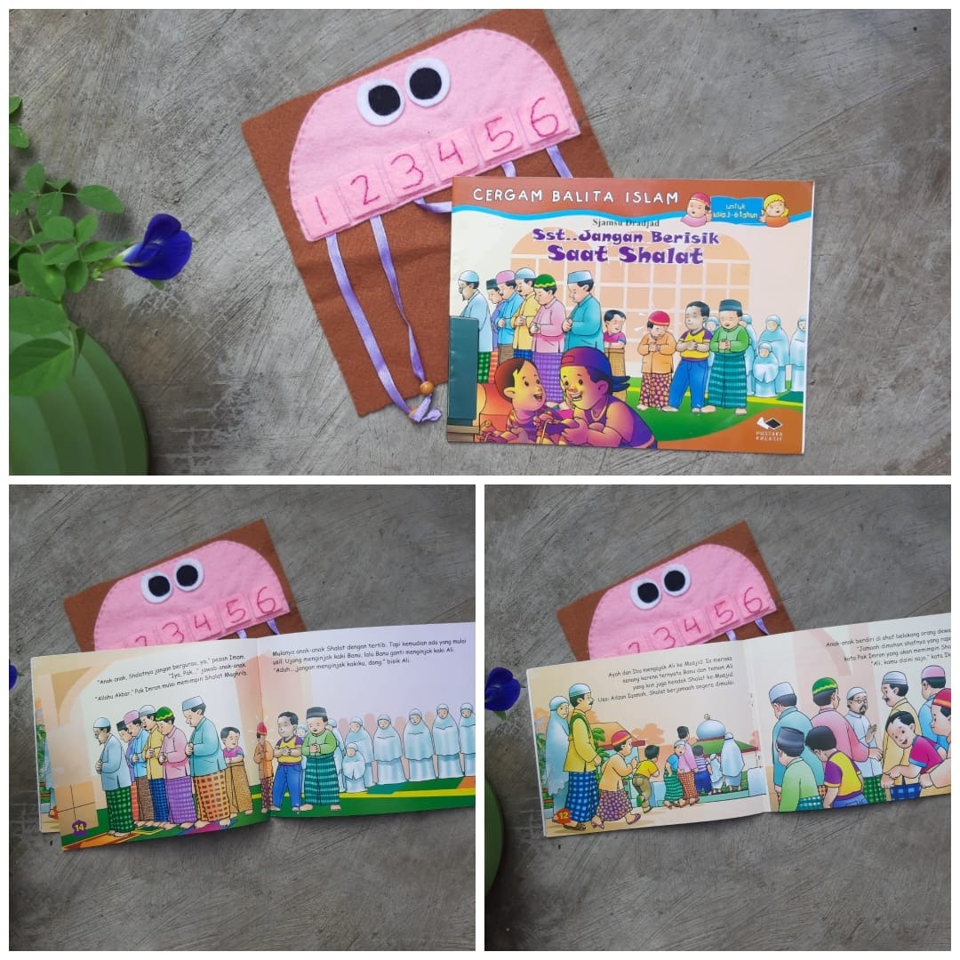 Sst Jangan Berisik Saat Shalat Cergam Balita Islam buku anak, Buku ...