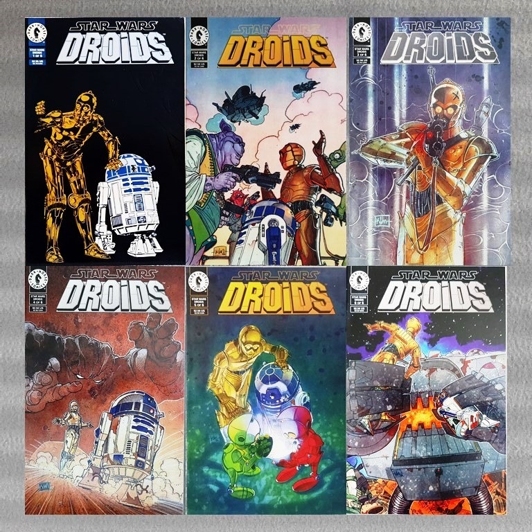 Star Wars: Droids 6/6 (2nd Series) Complete Set (Dark Horse Comics) I-P ...