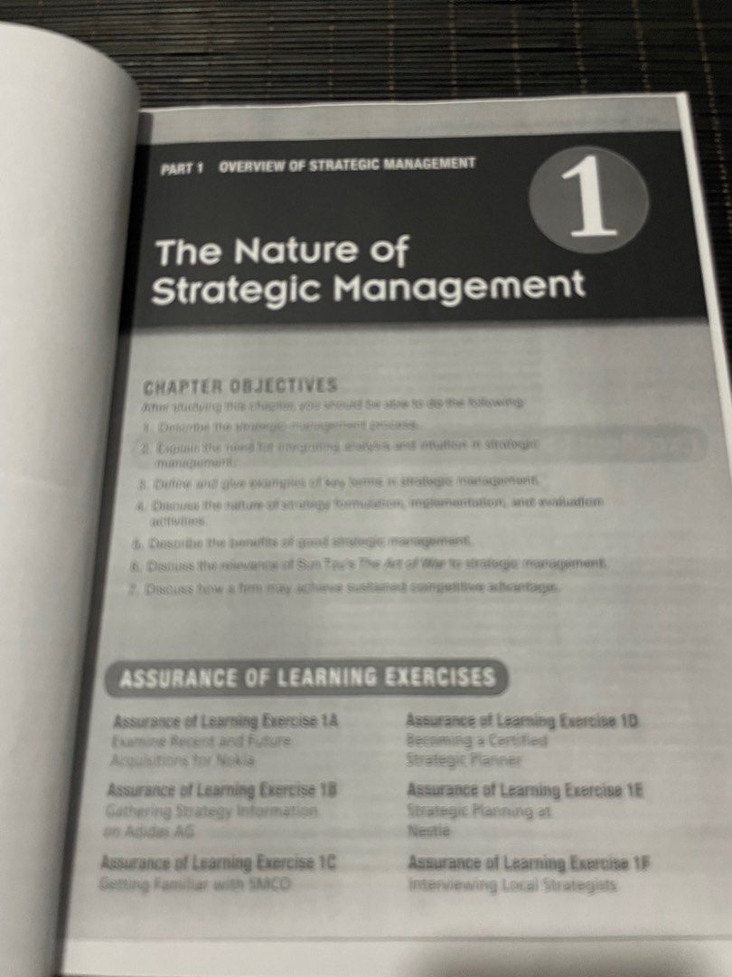 Strategic Management 14th Edition, Hobbies & Toys, Books & Magazines ...