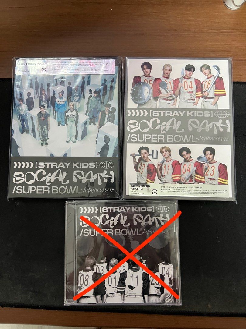 Stray Kids SKZ Social Path Album A, B, Regular, Hobbies & Toys, Music ...