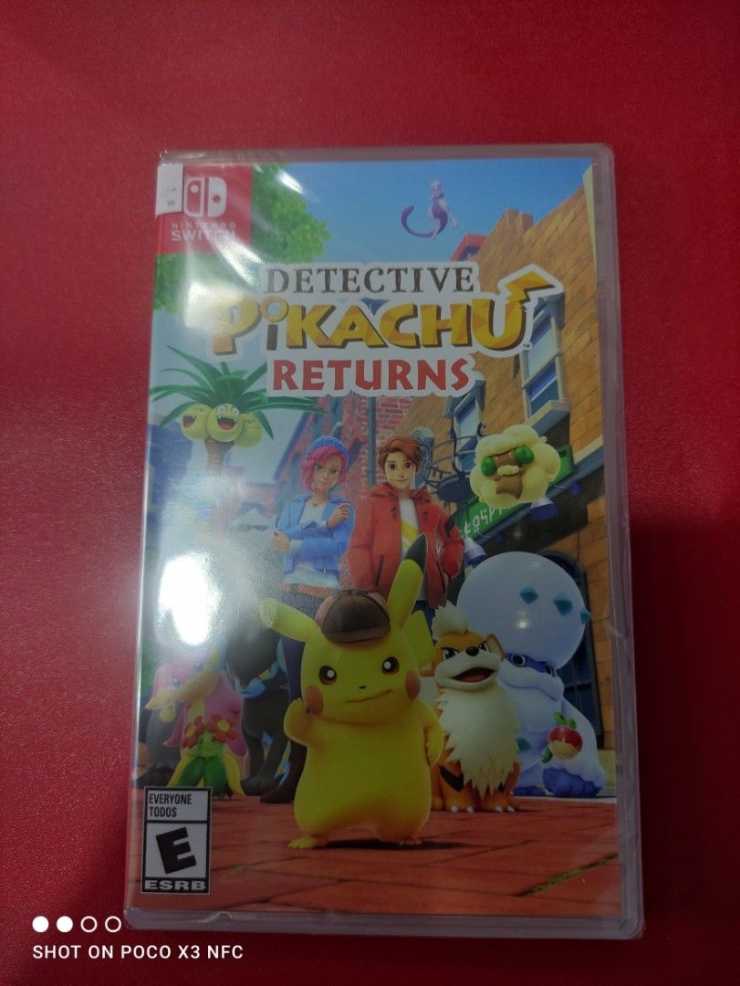 SWITCH DETECTIVE PIKACHU RETURNS, Video Gaming, Video Games, Nintendo on Carousell