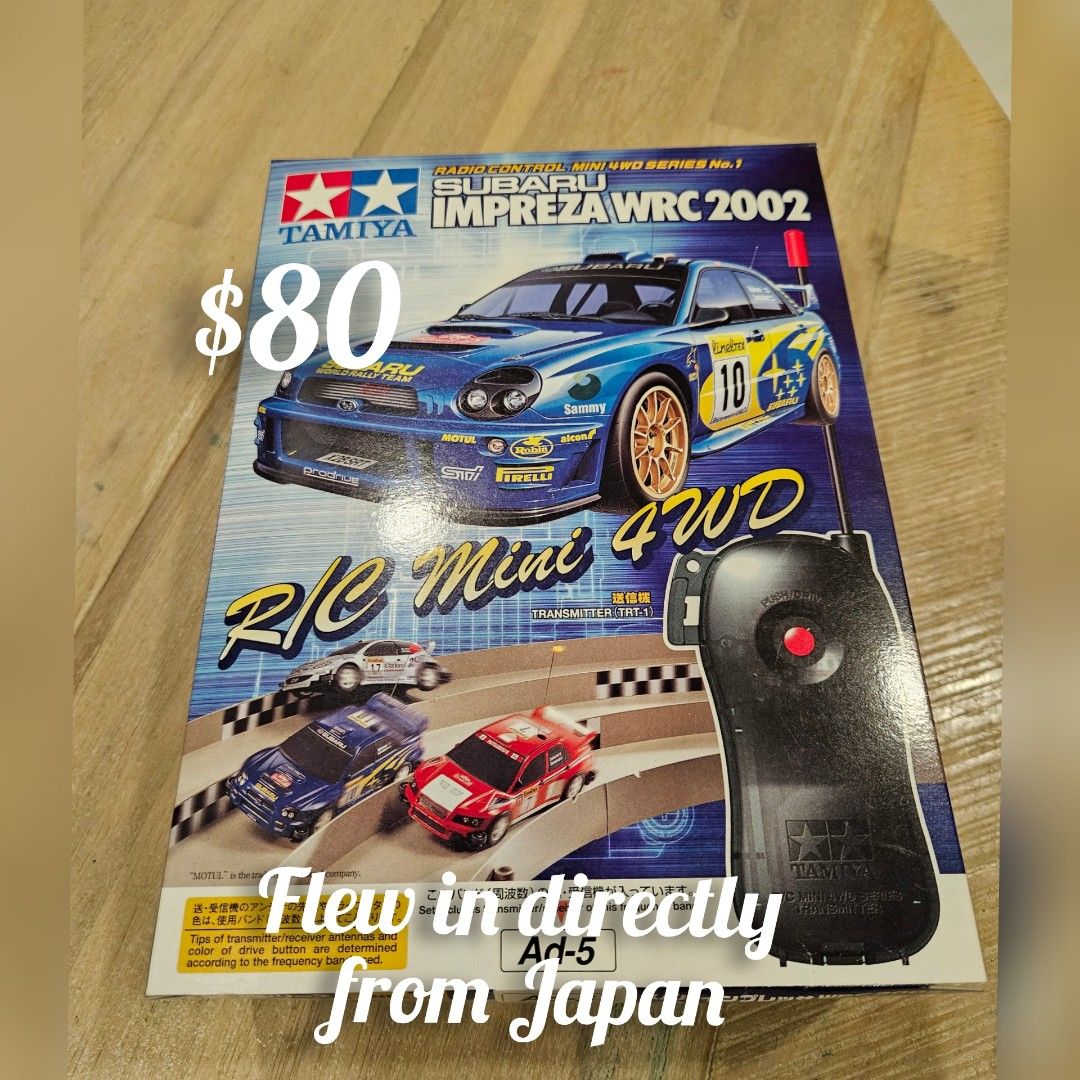 Tamiya M4WD RC- SUBARU IMPREZA WRC 2002, Hobbies & Toys, Toys & Games ...