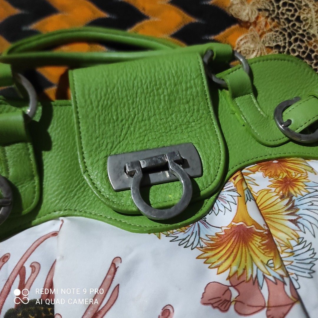 Tas unik bahan nilon mix pu gambar ikan mewah unik, Barang Mewah, Tas ...