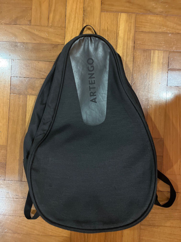 Tennis bag Artengo 100BP - Black, Sports Equipment, Sports & Games ...
