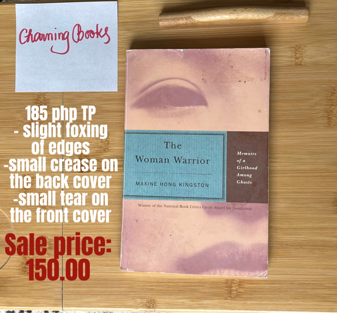 The woman warrior by maxine hong kingston, Hobbies & Toys, Books ...