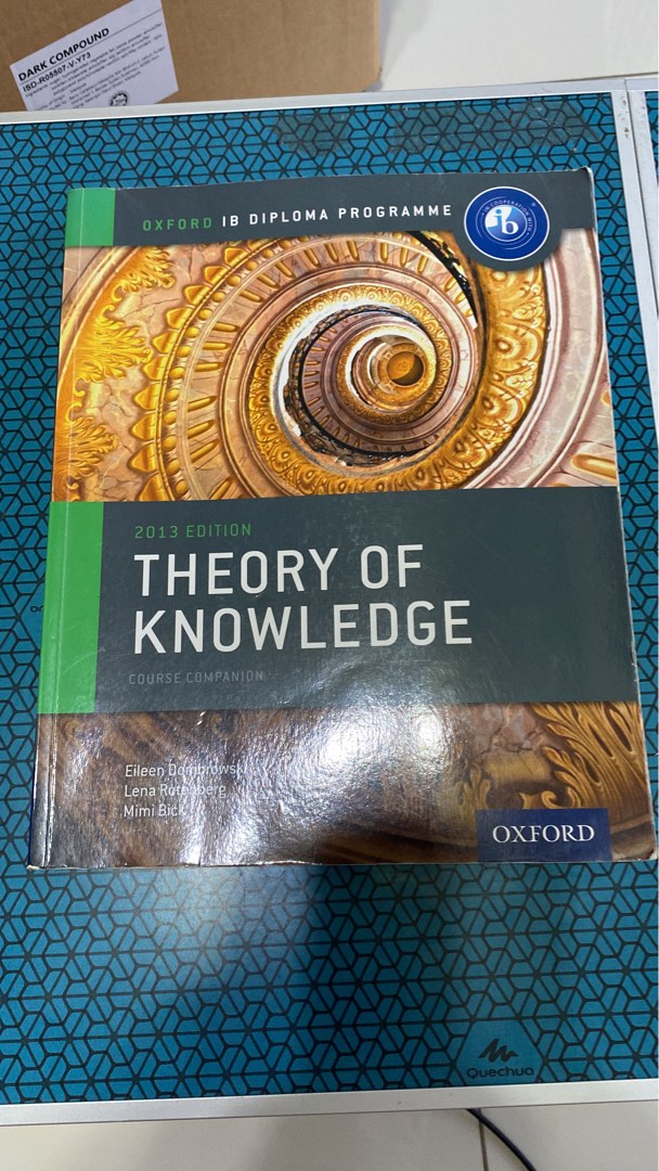 Theory of knowledge IB Book, Hobbies & Toys, Books & Magazines ...