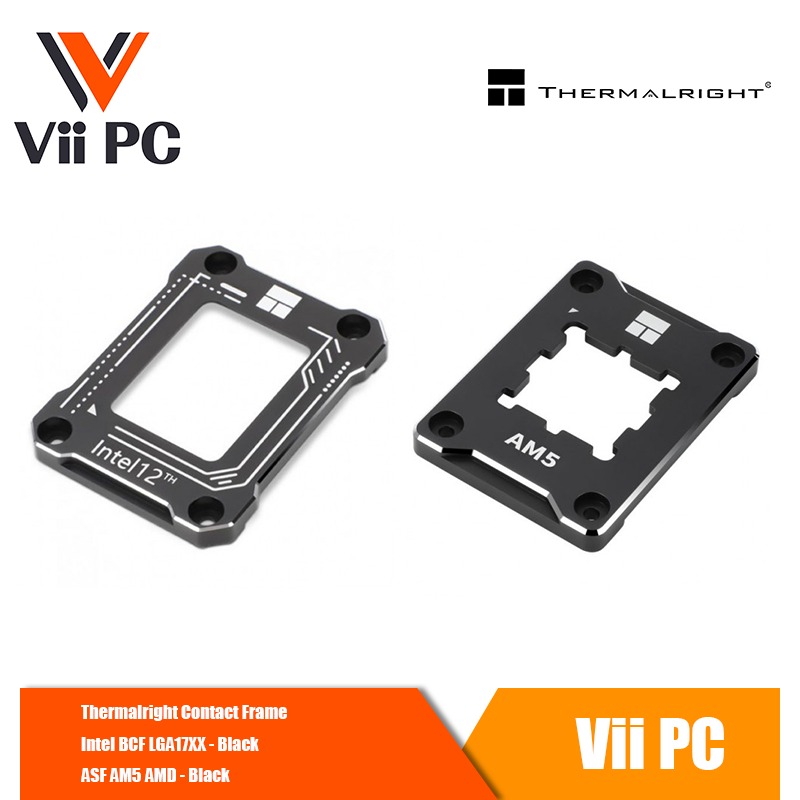 Thermalright Contact Frame - Intel BCF LGA17XX - Black / ASF AM5 AMD ...