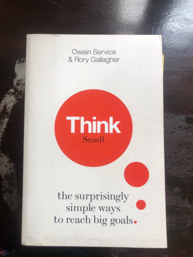 Think Small The Surprising Simple Ways to Reach Big Goals, Hobbies ...