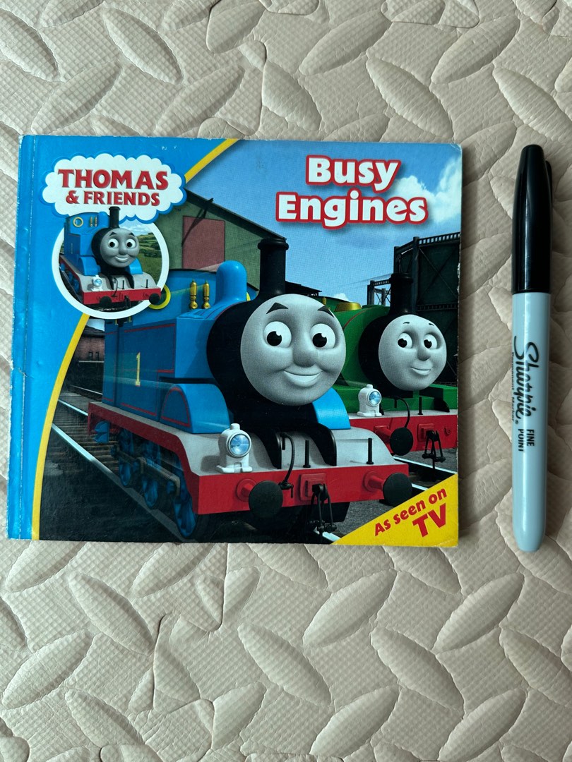 Thomas and Friends Busy Engines, Hobbies & Toys, Books & Magazines ...