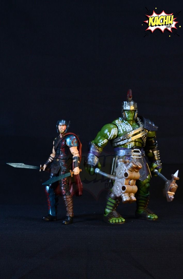 Thor: Ragnarok Set | Marvel Legends Thor & Gladiator Hulk BAF, Hobbies ...