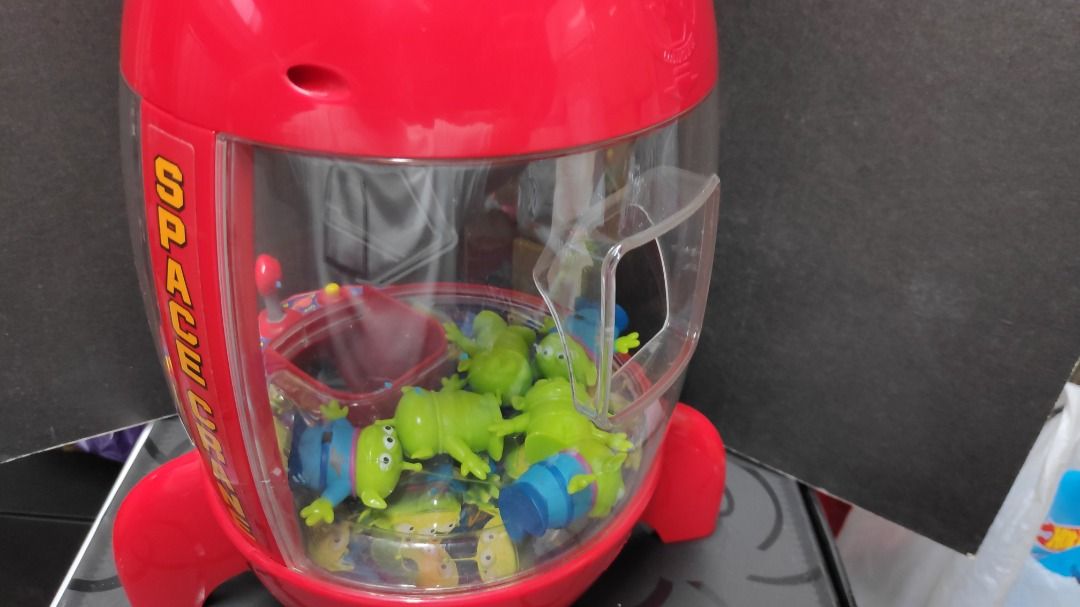 TOY STORY Alien SPACE CRANE playable Toy Claw Machine DISNEY PiXAR ...