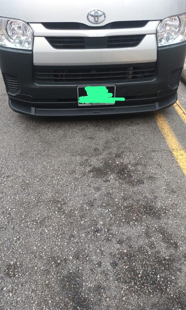 Toyota Hiace front lip, Car Accessories, Accessories on Carousell