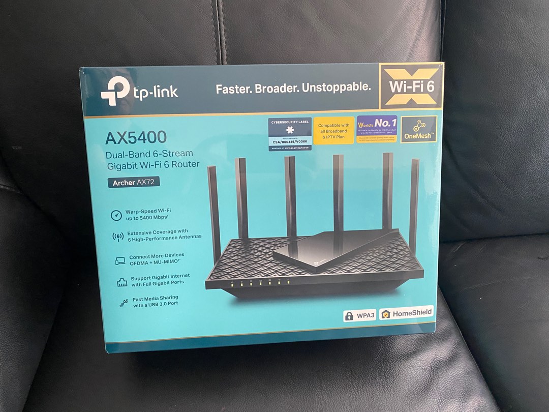 tp-link AC5400 Wi-Fi 6 Router, Computers & Tech, Parts & Accessories ...