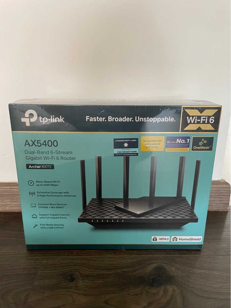 TP-Link Router AX5400, Computers & Tech, Parts & Accessories ...