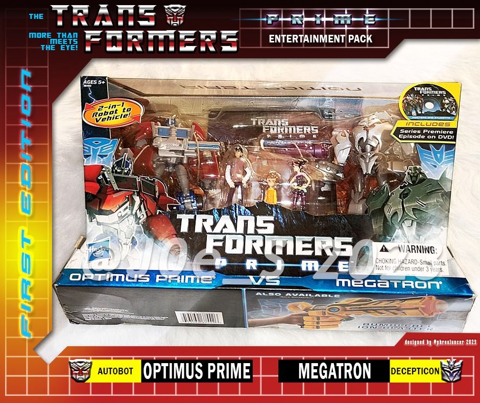 Transfomers Prime First Edition Entertainment Pack, Hobbies & Toys ...