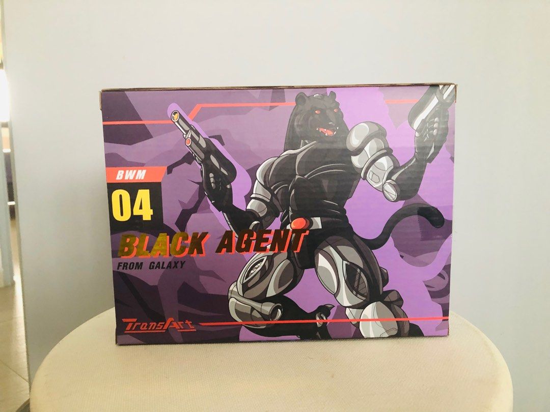 Transformers TransArt Beast Wars Ravage Black Agent Third Party ...