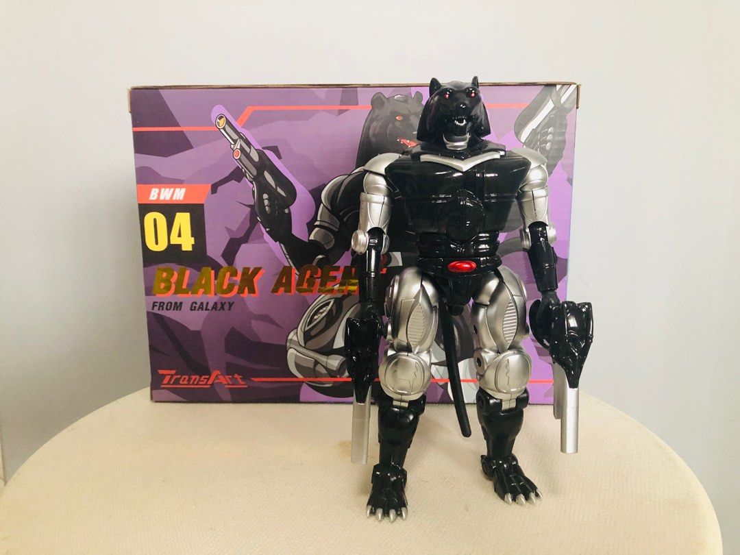 Transformers TransArt Beast Wars Ravage Black Agent Third Party ...