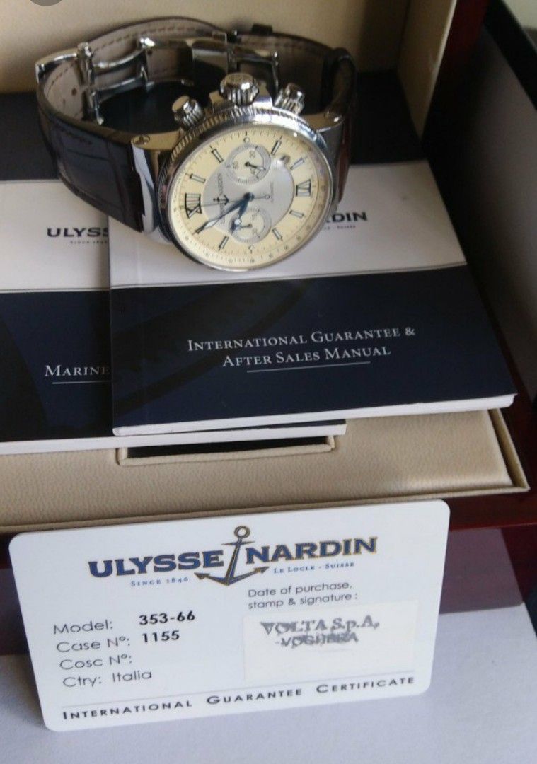 Ulysse Nardin Chronometer, Luxury, Watches on Carousell