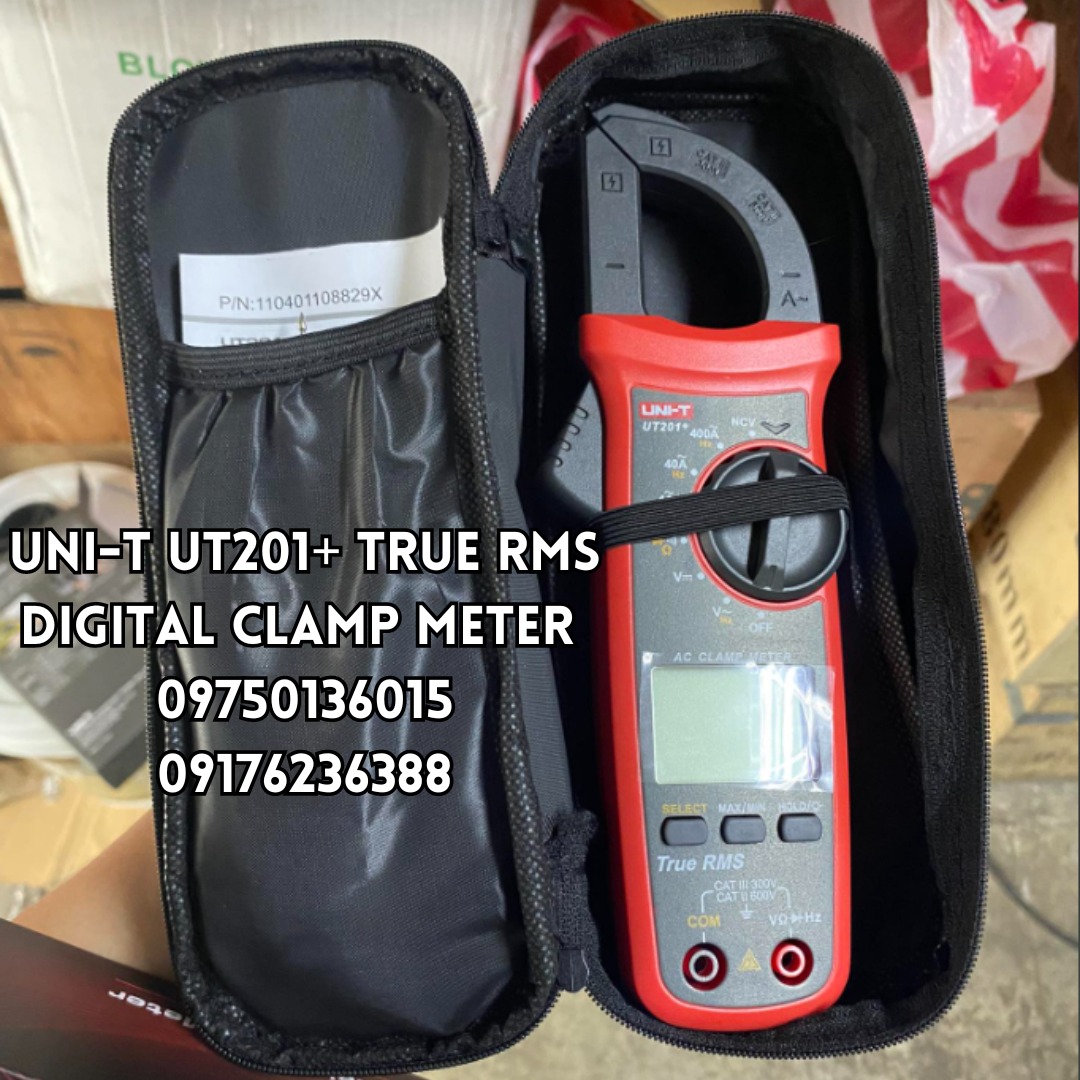 UNI-T UT201+ True RMS Digital Clamp Meter, Commercial & Industrial ...