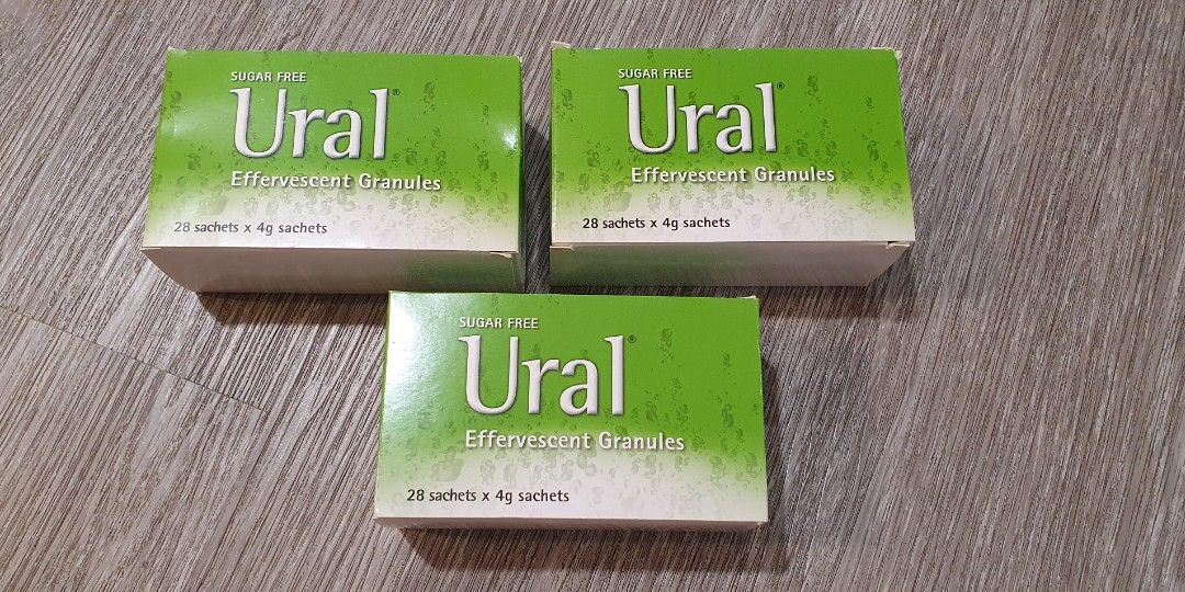 Ural Effervescent Granules, Health & Nutrition, Medical Supplies ...