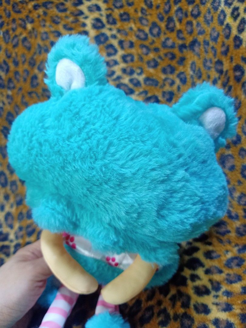 VERY PRETTY LARGE SIZE FLIP ZEE GIRLS ZOEY / SNUGGLY BEAR 2-IN-1 PLUSH ...