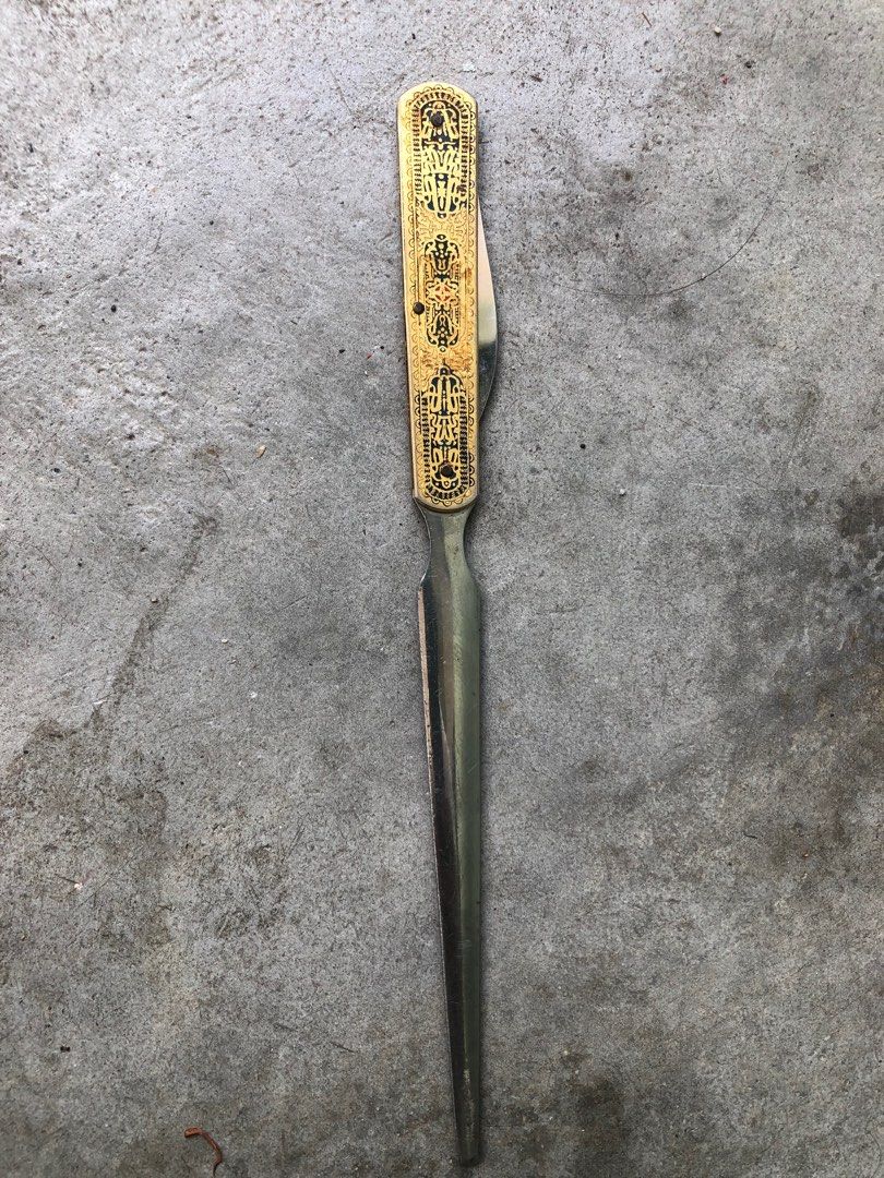 VINTAGE 1970 Era YAX STAINLESS KNIFE PAPER, Hobbies & Toys ...