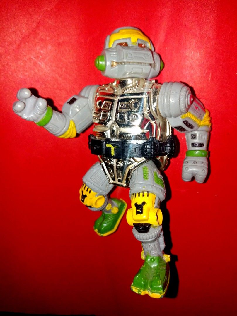 Vintage 80s tmnt mirage playmates metalhead robot action figure toy ...