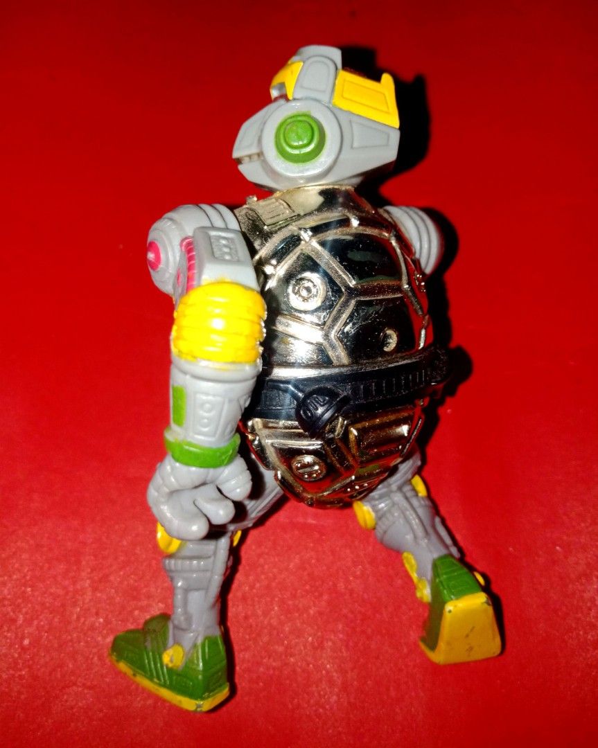 Vintage 80s tmnt mirage playmates metalhead robot action figure toy ...